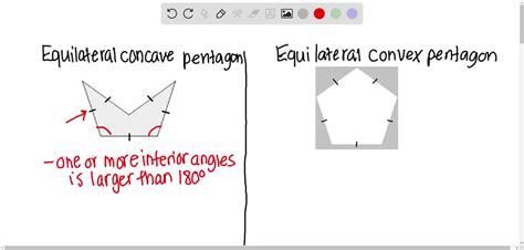 Solveddraw An Equilateral Concave Pentagon Then Draw An Equiangular