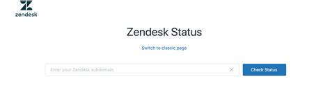 Monitoring Your Account Status With The Zendesk Status Page Zendesk Help