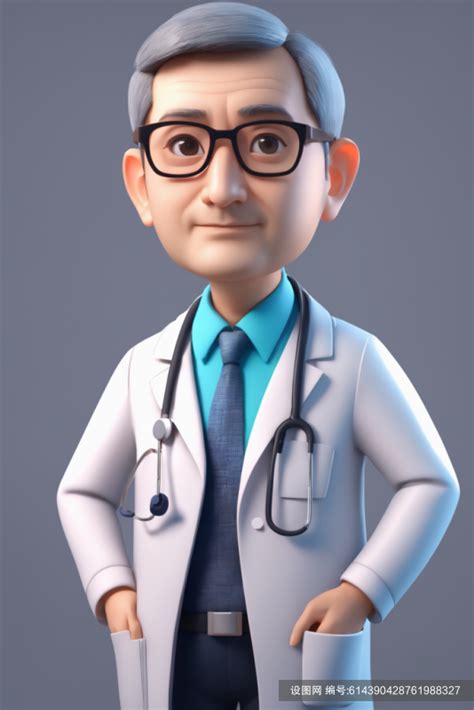 健康保健工作人员医生人物模型png下载 编号614390428761988327 设图网