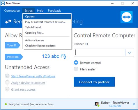 Why Is Free License Displayed Under Help About Account License — Teamviewer Support