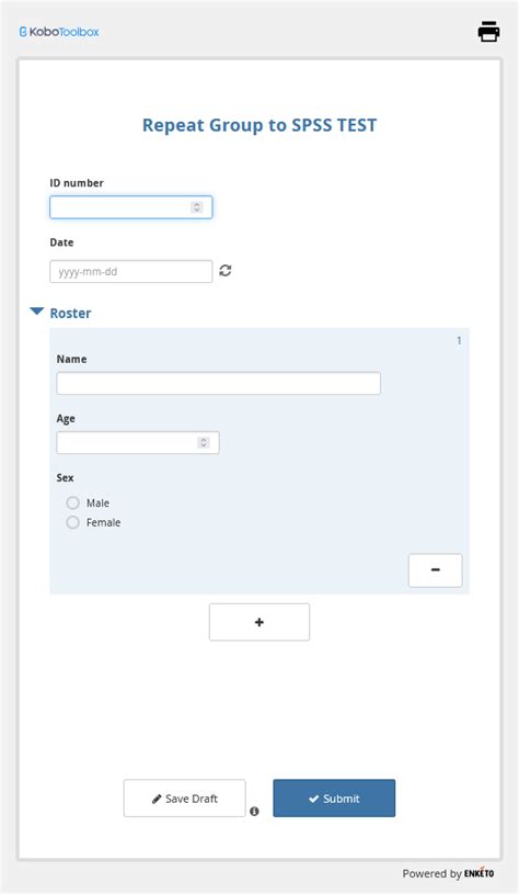 Viewing Repeat Question Data Online Data Management Kobotoolbox