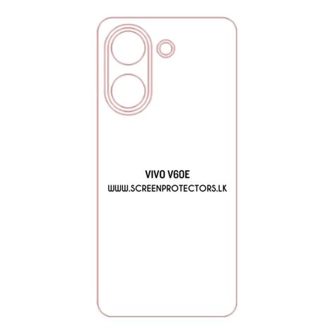 Vivo V60e Hydrogel Protection Screen Protector Back Protector