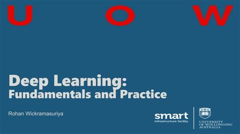 Smart Seminar Series Deep Learning Fundamentals And Practice
