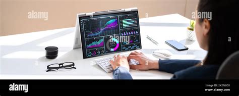 KPI Dashboard Data Analytics Stock Photo Alamy