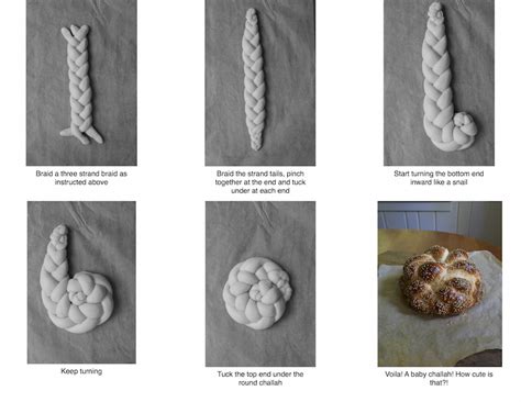 Challah Braid And Shapes