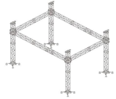 Aluminum Frame Truss Structure Exhibition Truss Fast Build Stage Trusses China Truss And