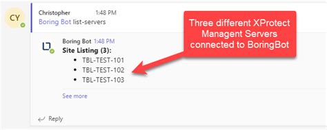 overview boringbot for teams integration the boring lab