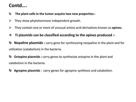 Ti Plasmid As A Vector Pptx