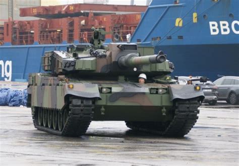The First South Korean K2 Tanks And K9pl Self Propelled Howitzers Have
