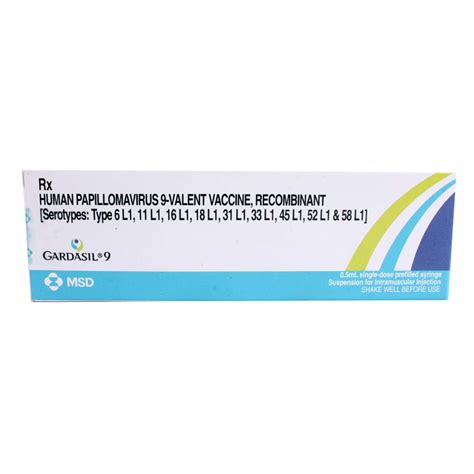 Gardasil 9 Vaccine Uses Side Effects Price Dosage And More Info