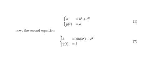 Horizontal Alignment How To Align Two Begin Equation Begin Cases