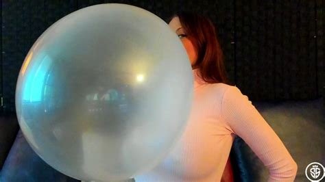Blowing Bubble Gum In Pink Teddy Sandi Squirts Clips4sale