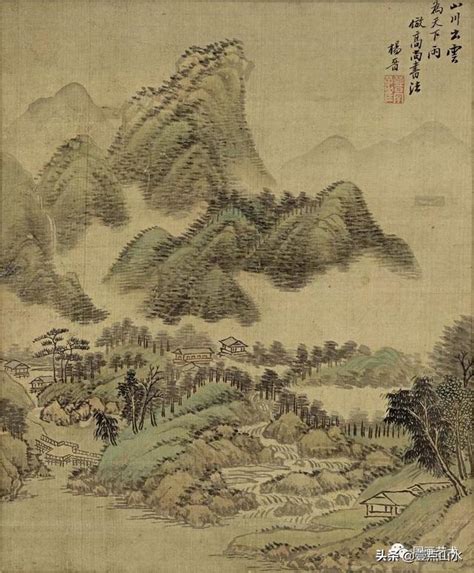 清代名家 楊晉山水作品欣賞 每日頭條