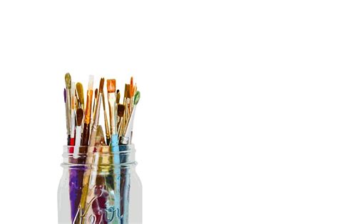 Colourful Paint Brushes By Pigment Redbubble