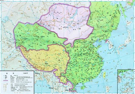 《中国历史地图集》第五册（2）——唐时期图组中国历史地图集国学导航