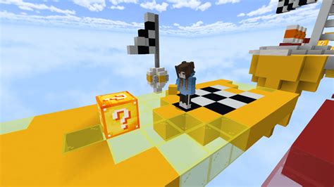 Lucky Blocks Race Map For Minecraft