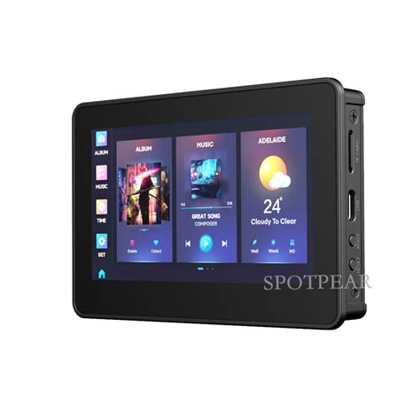 Esp32 S3 43inch Lcd B 800x480 Captive Touchscreen Display Board Lvgl With Sensor Can I2c Rs485