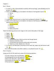 Basic Diagnosis Coding Chapter Review Docx Chapter Part Theory In Order To Code A
