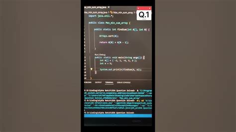 Sum Of Maximum And Minimum Elements 1 Dsa Sheet