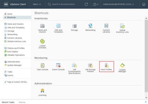 How To Use Vsphere Host Profiles