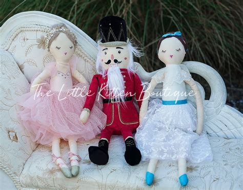 Nutcracker Ballerina Doll Etsy