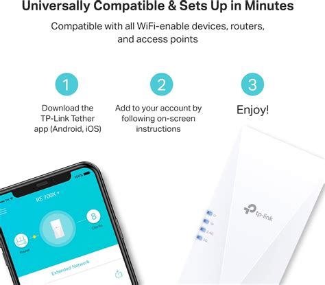 Tp Link Ax3000 Wifi 6 Range Extender Internet Booster Re700x Doble Banda Modo Ap Con Puerto
