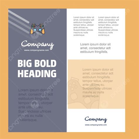 Game Controller Business Company Poster Template Template Download On