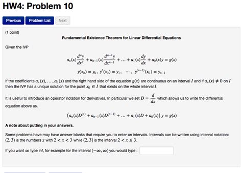 Solved HW Problem Previous Problem List Next Point Chegg Com