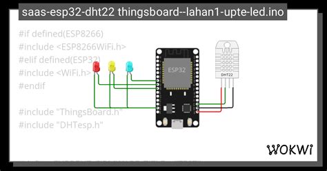 Saas Esp32 Dht22 Thingsboard Lahan1 Upte O Wokwi Esp32 Stm32 Arduino Simulator