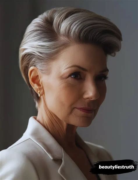 30 Striking Short Haircuts For Women Over 60