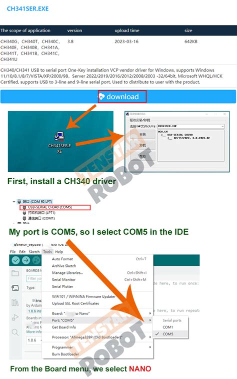 Nano 30 Controller With The Bootloader Mini Type C Micro Usb