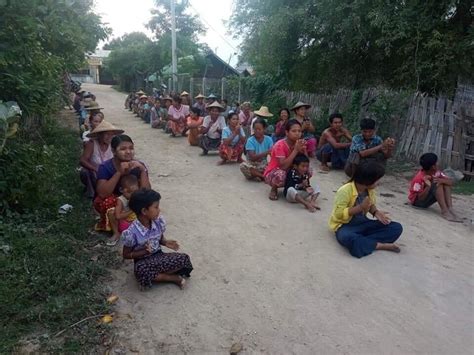 ယင်းမာပင်မြို့နယ်တွင် စစ်အာဏာရှင် တော်လှန်ရေး ချီတက် ဆန္ဒပြ Khit Thit Media