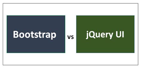 Bootstrap Vs Jquery Ui Top 8 Beneficial Comparisons You Need To Know