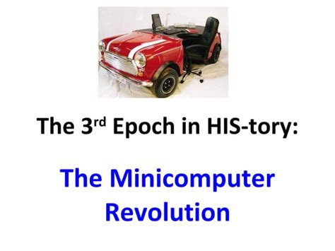 General Purpose Mainframe And Minicomputer Era Ppsx