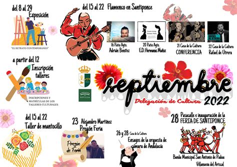 Actividades Culturales De Septiembre