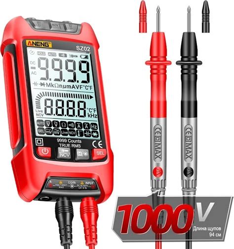 Купить Aneng мультиметр Sz02 цифровой в Алматы Магазин на Kaspi Kz