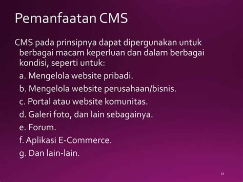 Content Management System Cms Ppt