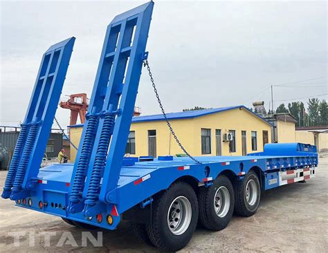80t 3 Axle Step Deck Trailer Will Be Shipped To East Tomor