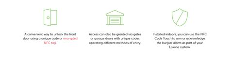 Smarthomemaroc Loxone NFC Code Touch Air Blanc Gen DeepSystems Marrakech