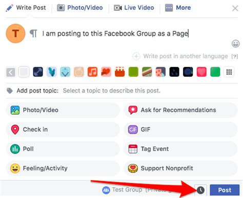 How To Add A Facebook Page As Admin In A Facebook Group
