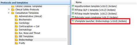 Template Launcher Protocols Ardens Emis Web