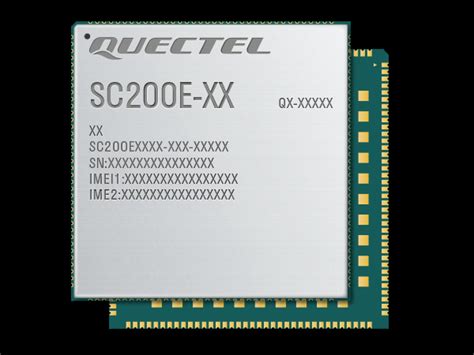 Quectel SC200E EM 2 32 Smart Module LTE BT 5 0 UMTS WiFi 5 GSM GNSS 32 GB 2