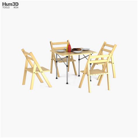 Barbeque Table 3d Model Download In Max Obj Fbx C4d