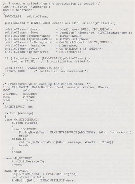 Charles Petzold The Infamous Windows Hello World Program