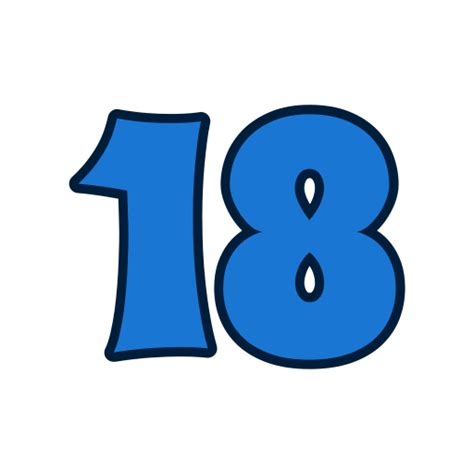 Número 18 Iconos Gratis De Formas Y Simbolos