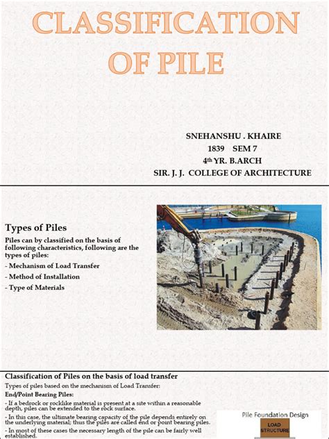 Classification Of Pile Download Free Pdf Deep Foundation Concrete