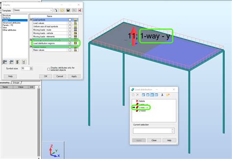 How To Modify The Cladding Load Distribution Direction In Robot Structural Analysis
