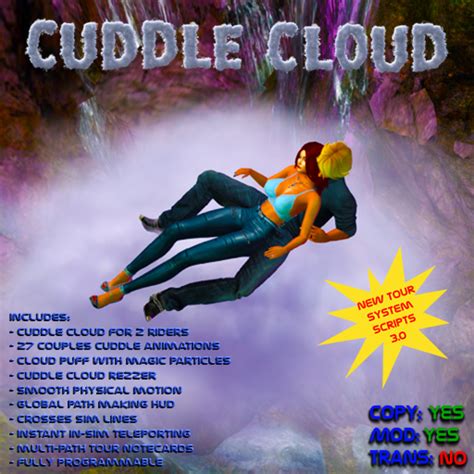 Second Life Marketplace Cuddle Cloud Tour System