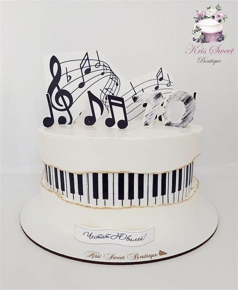 Musical Notes Cake