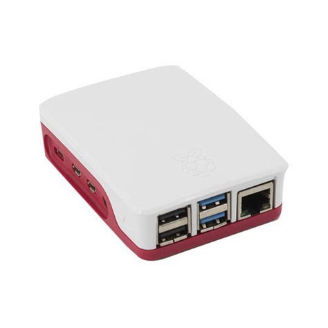 Raspberry Pi 4b Red And White Case Raspberry Pi 4 Shell Accessory Kit